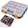 AllinRC Small Parts Organizer Double Sided Parts Organizer with ...