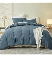 Simple&Opulence Double Duvet Cover Set, 100% Pure Cotton Premium Hotel ...