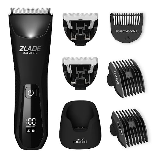 Zlade Ballistic TURBO 3.0 Full Body Manscaping Trimmer for Men | Body ...