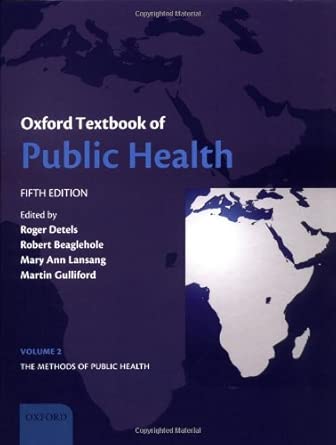 Amazon.fr - Oxford Textbook of Public Health Hardcover Roger Detels ...