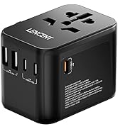 Amazon.com: LENCENT Universal Travel Adapter, International Charger ...