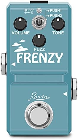 Amazon.com: Rowin LN-322 FRENZY Guitar Pedal Classic Fuzz Tone Creamy ...