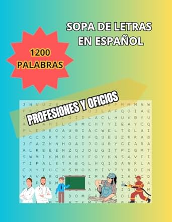 Sopa de Letras En Español - Profesiones Y Oficios.: Profesiones Y ...