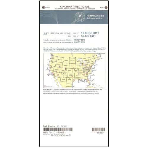 Amazon.in: Buy FAA Chart: VFR Sectional CINCINNATI SCIN (Current ...