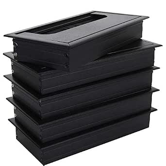 Amazon.com: FengWu 5 Pack Cable Bushing Desk Table Grommets 80x 160mm ...