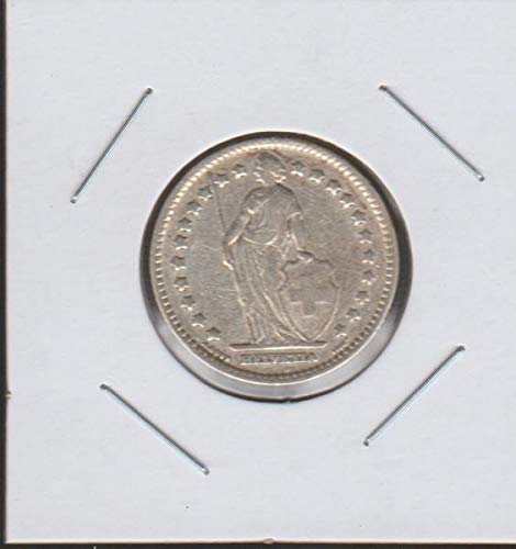 Amazon.com: 1920 CH Standing Helvetia with Lance and Shield Franc ...