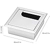 Cable Square Outlet, Wire Hole Computer Desk Plastic Organized Wire ...
