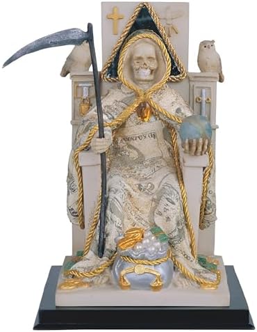 Amazon.com: ICE ARMOR 10" H Santa Muerte with Money Robe Statue Our ...