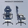 Amazon.com: NIONIK SEGEDOM Gaming Chair with Footrest and Massage ...