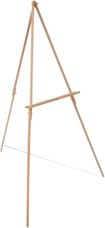 Amazon.com: Traditional Beechwood Wooden Easel Stand for Sign ...