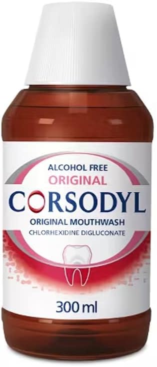 Corsodyl Original Mouthwash with Chlorhexidine, 300ml : Buy Online at ...