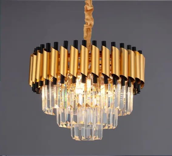 Buy Dreamie 400 MM Crystal Chandelier for Living Room Modern Ceiling ...