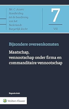 Maatschap, vennootschap onder firma en commanditaire vennootschap ...