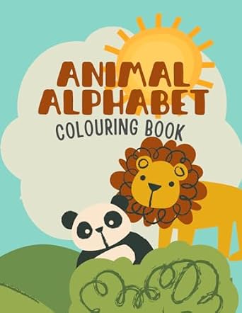 Animal Alphabet Colouring Book: Hutton, Julie: 9798320076898: Amazon ...