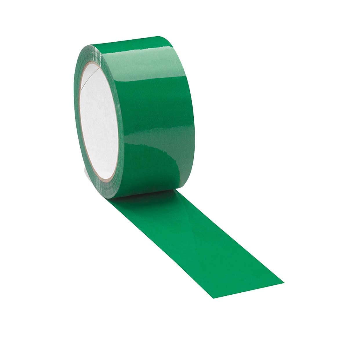 MAHAPACK BOPP SELF ADHESIVE GREEN COLOR TAPE 65 Meters 72mm (3 inch) (2 ...