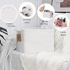 Amazon.com: COMFY-HOMI Cotton Rope Woven Basket with Handles for ...