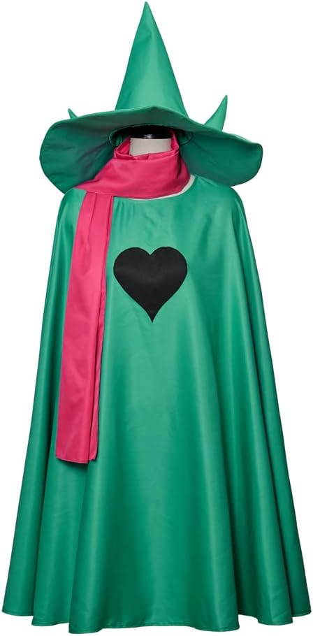 Amazon.com: MelangCos Game Deltarune Ralsei Cloak Ralsei Cosplay Cape ...