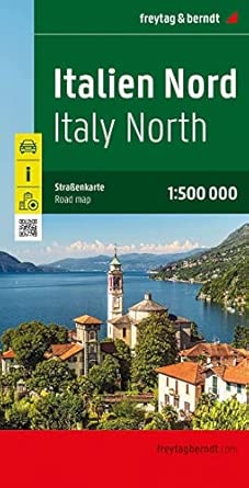 Northern Italy, road map 1:500,000, freytag & berndt : Freytag & Berndt ...
