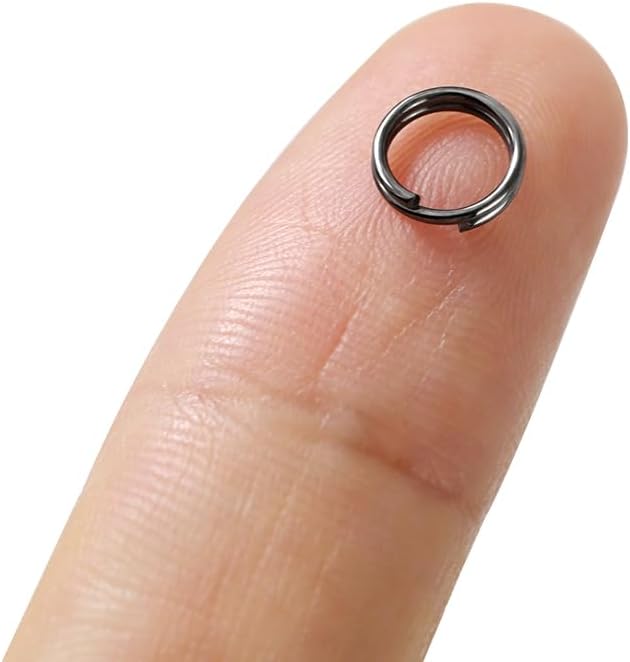 Amazon.com: 100Pcs Small Key Rings Mini Keyring Rings Split Rings for ...