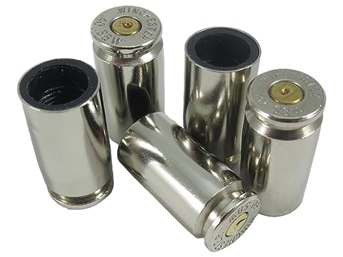 Amazon.com: 40 Caliber Bullet Shell Casing Universal Tire Valve Stem ...