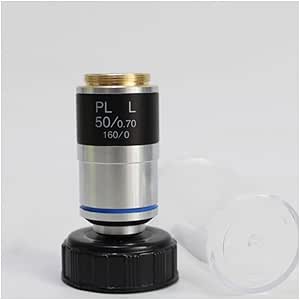 Amazon.com : Lab Microscope Slides Microscope Achromatic Objective Long ...