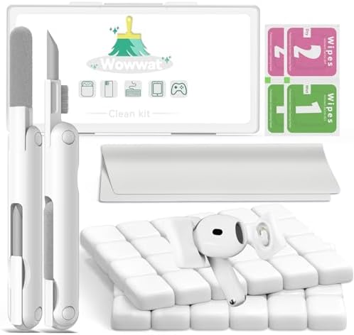 Amazon.com : for Airpods Cleaner Kit,Bluetooth Earbuds 3 in 1 Multi ...