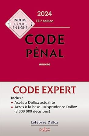 Amazon.com: Code Dalloz Expert. Codes pénal et procédure pénale 2024: 9782247222698: Mayaud ...