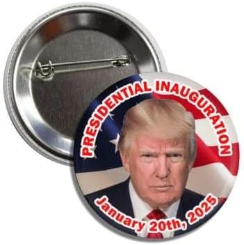 Amazon.com: Trump Button Badge, Limited Edition Collectible, 2025 ...