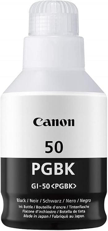 Canon GI 50 PGBK - Black - original - ink refill - for PIXMA G5050 ...