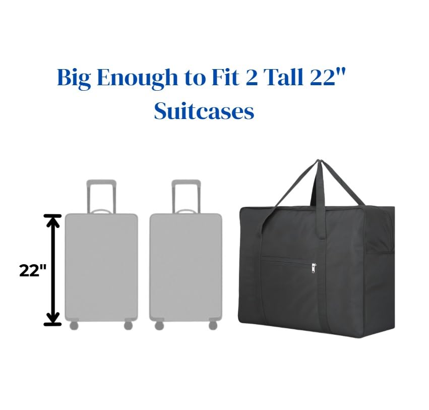 Square Cargo Travel Duffle Bag Bolsa Maleta de Lona, Cap Luggage Tote ...