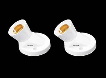 SAURAN Bulb Holder ISI Marked Normal Angle Bulb Holder (2) : Amazon.in ...