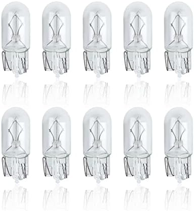 Aimfact 10 Pack W5W Bulbs, 501 LED Bulbs T10 LED Bulbs Versatile 12V 5W ...