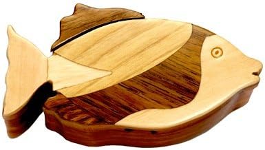 Amazon.com: Hawaii Puzzle Jewelry Box - Hawaiian Reef Triggerfish ...