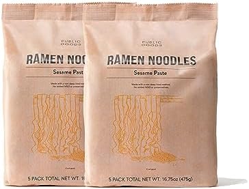 Amazon.com: Public Goods Ramen Noodles | Brothless Vegan & Vegetarian ...