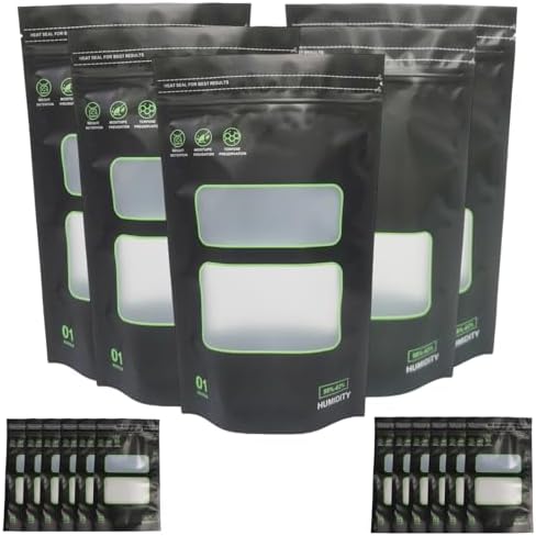 Amazon.com: 1 Ounce Bags,50 Pack Lock & Seal Storage & Curing Bags Heat ...