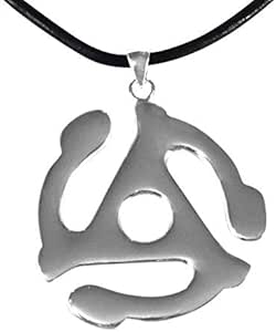 Amazon.com: 45 RPM Record Adaptor Insert- Jewelry Pendant/Necklace ...