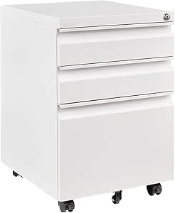 Amazon.com: FLEXISPOT Mobile File Cabinet for Home Office Under Desk ...