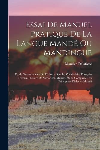 Essai De Manuel Pratique De La Langue Mandé Ou Mandingue: Étude ...
