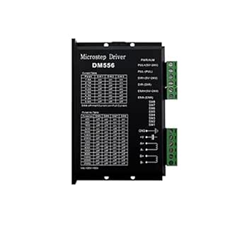 NUNETH CNC Digital Stepper Driver DM556 is Suitable for 57 86 NEMA23 NEMA34 Stepper Motor ...