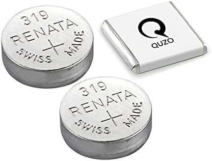 Bundle of 2 x Renata 379 Watch Battery 1.55v SR521SW + Quzo Belgian ...