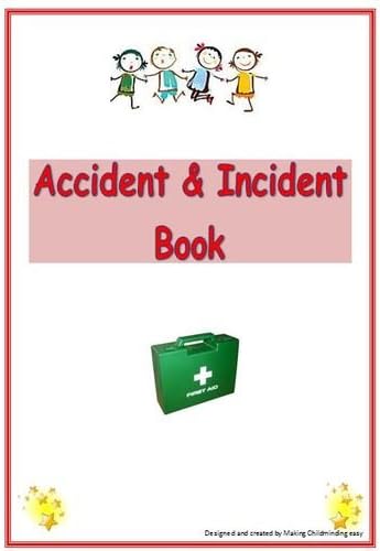 Nursery/Early Years Accident Report Book, 2 Part (Duplicate) : Amazon ...