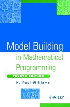 Amazon | Model Building in Mathematical Programming | Williams, H. Paul ...