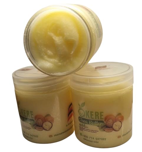 Amazon.com : Okere Shea Butter Uganda Raw Nilotica Shea Butter, 4 OZ ...