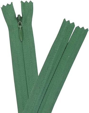 Amazon.com: YAKA 20pcs Green Nylon Invisible Zippers Tailor Sewing ...
