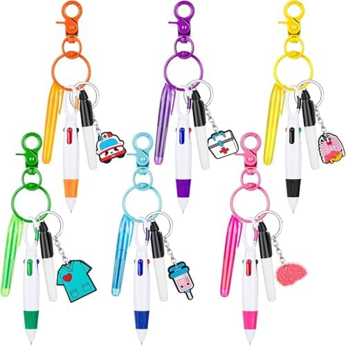 Mini Highlighter Nurse Pens for Badge Reel Pen Include 6 Tip ...