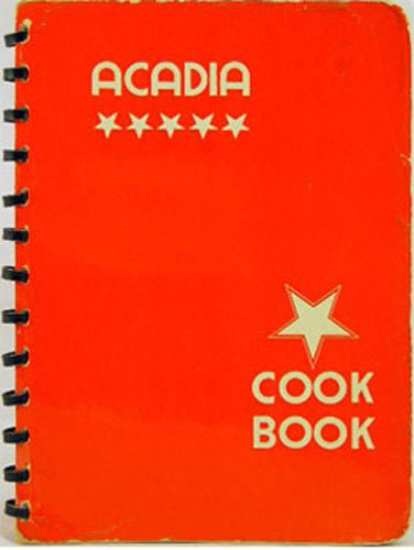 Acadia Cook Book: Acadia Chapter Members: Amazon.com: Books