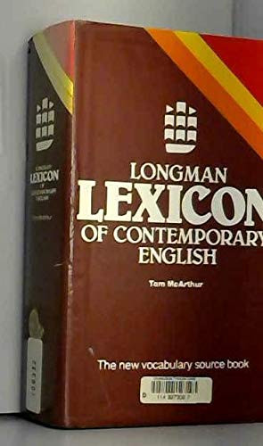 Longman Lexicon of Contemporary English (ELT): Amazon.co.uk: McArthur ...