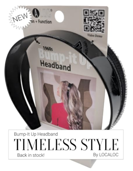 Amazon.com: LocALoc Bump-it Up Headband : Clothing, Shoes & Jewelry
