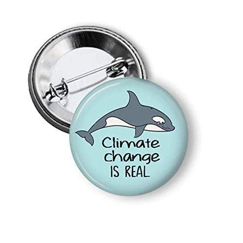 Amazon.com: Climate Change Pin with Whale : Handmade Products