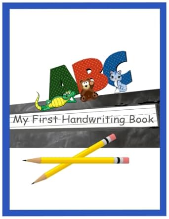 Amazon.com: My First Handwriting Book: 9798367652352: Bowie, Yvonne: Books